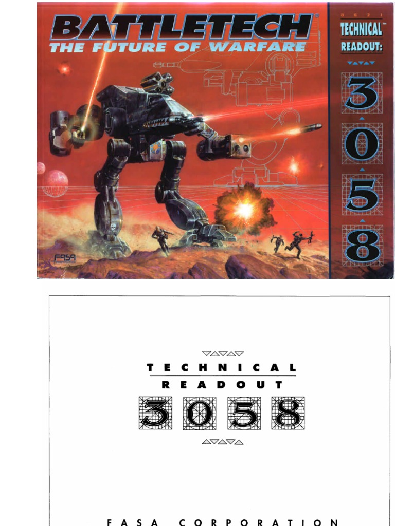 Technical Readout 3058 | PDF