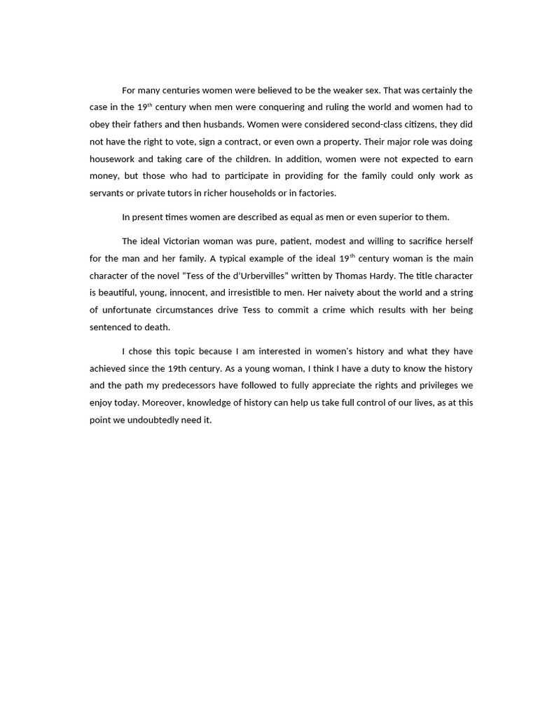 Justification For Choosing The Topic | PDF