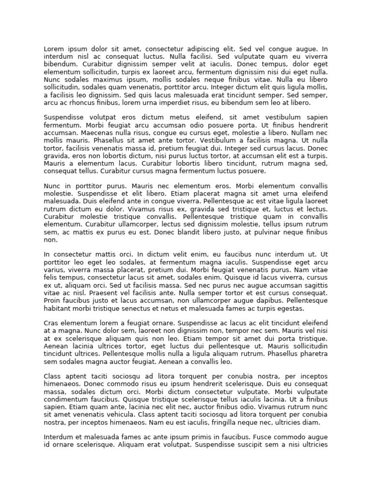 Lorem Ipsum Dolor Sit Amet | PDF