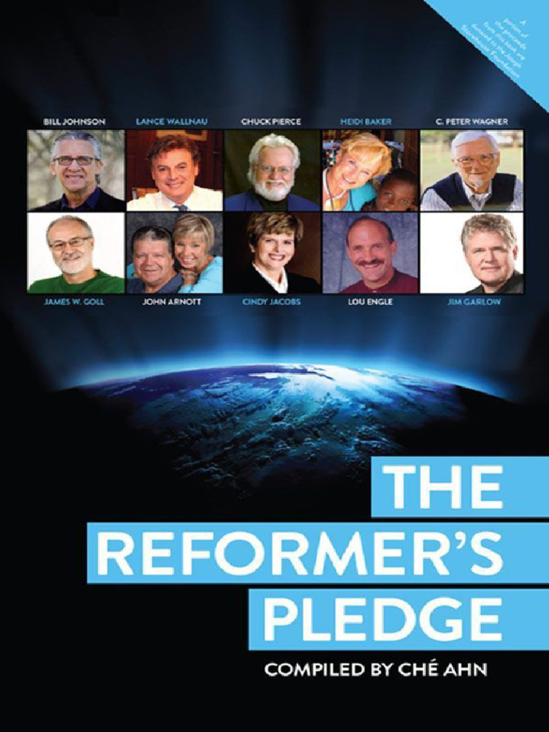 The Reformer's Pledge - Bill Johnson | PDF | Jesus | Love