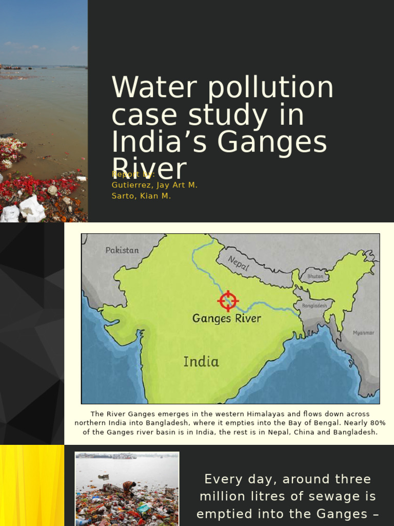 Ganges River Pollution Study | PDF | Water Pollution | Transparent ...