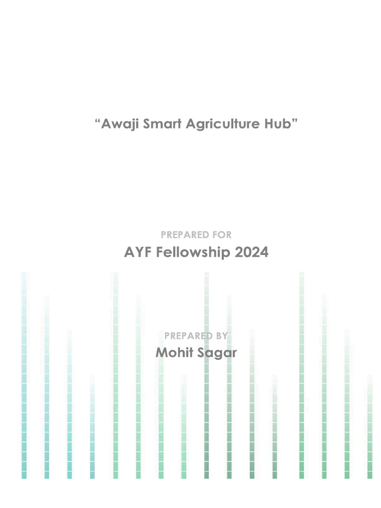 Awaji-Project-Proposal-Mohit Sagar | PDF