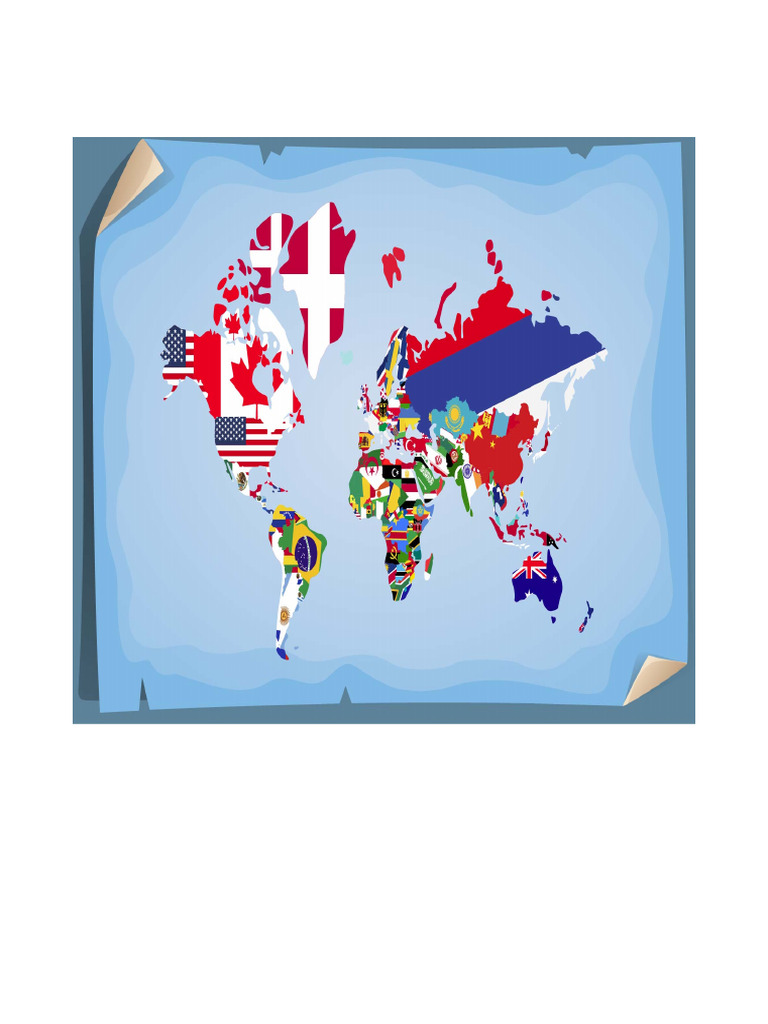 Printable World Map With Country Flags Large Postern 7792.Jpg | PDF