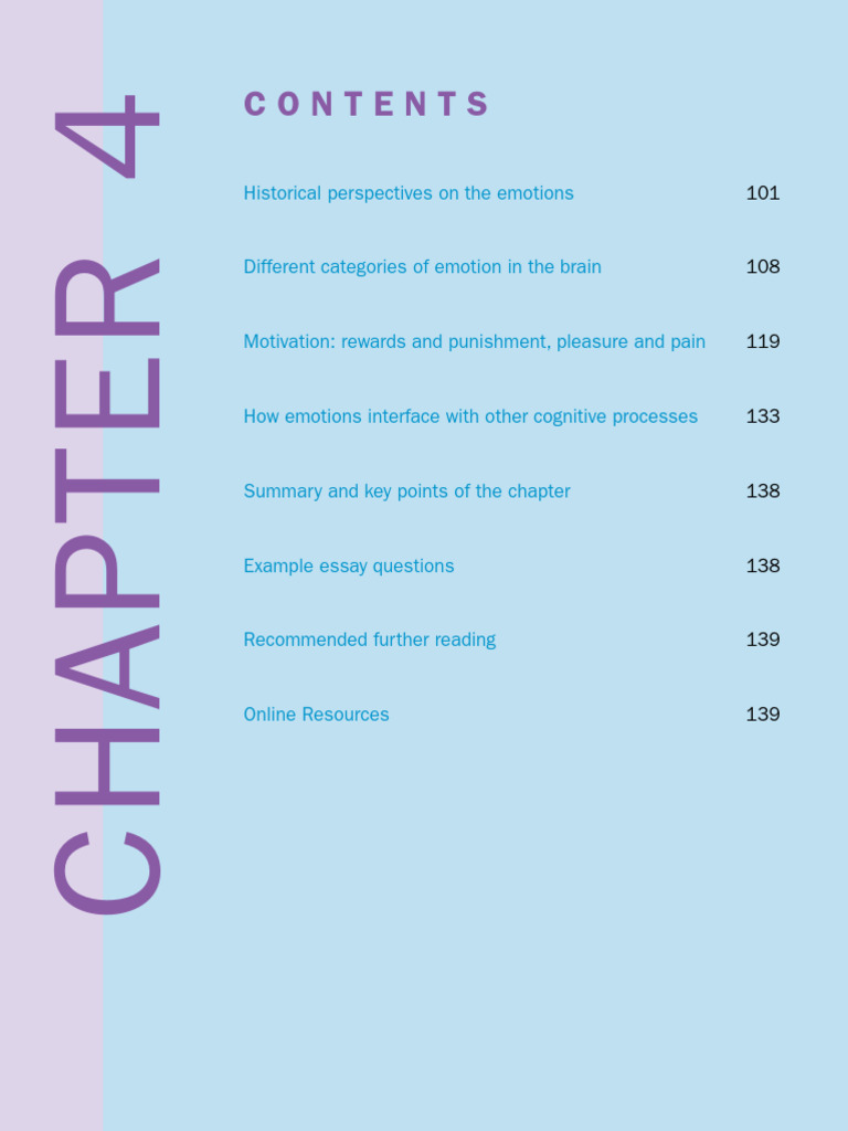 Ward Chap4 | PDF | Emotions | Insular Cortex