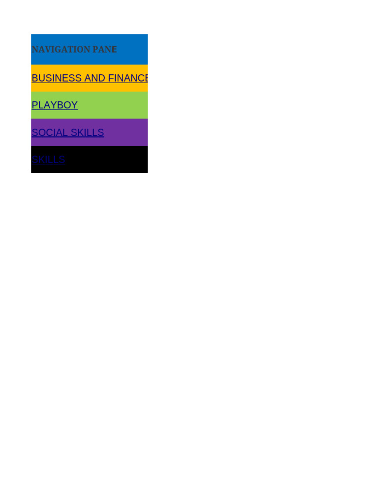 PDF Navigation Pane Overview | PDF