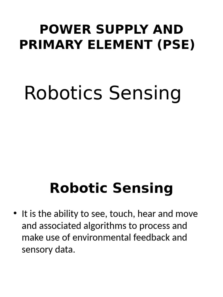 Understanding Digital and Analog Inputs in Robotics | PDF | Switch | Sensor