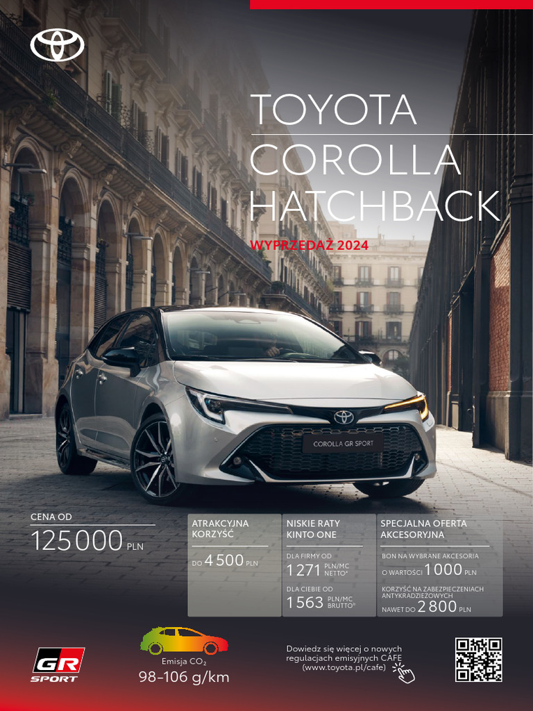 Spec Corolla HB My24 | PDF