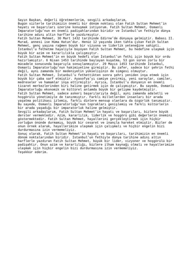 Fatih | PDF