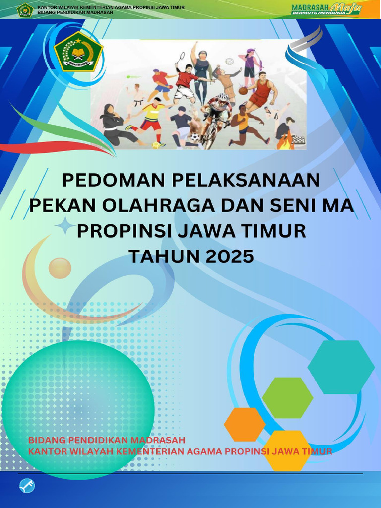 Juknis Porseni Ma Jatim 2025 | PDF