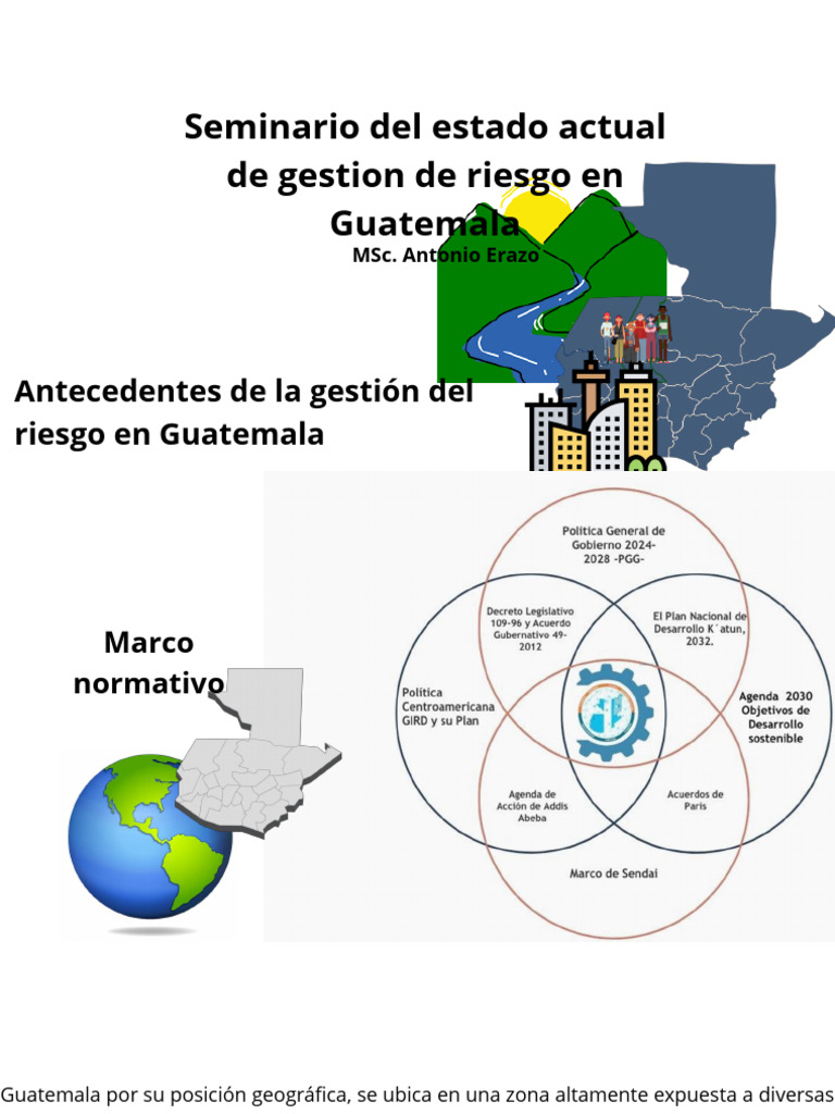 Gestión de Riesgos en Guatemala | PDF | Presupuesto | Creatividad