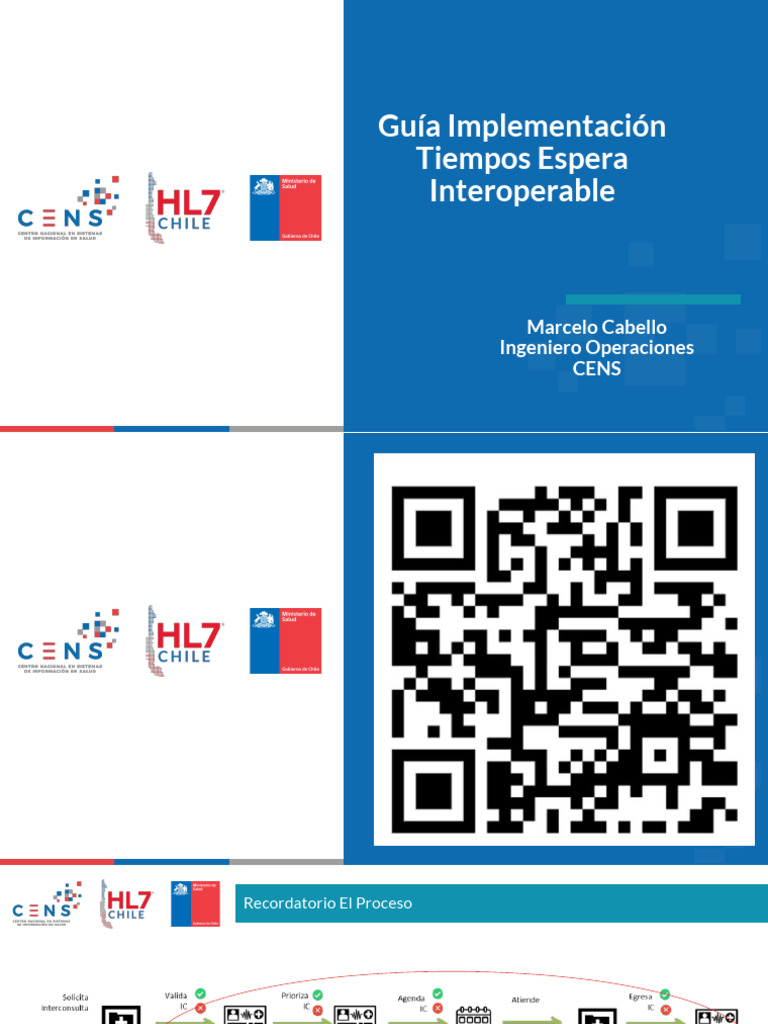 Guía de Interoperabilidad CENS | PDF