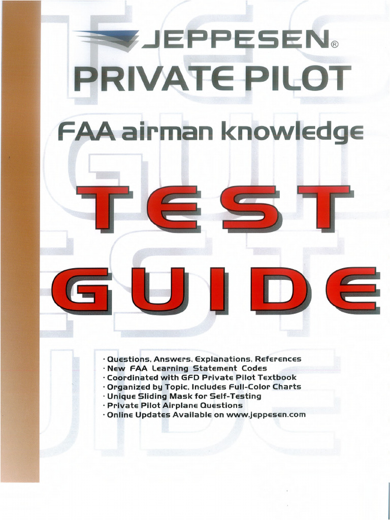 Private Pilot FAA Airman Knowledge Test Guide-301 | PDF