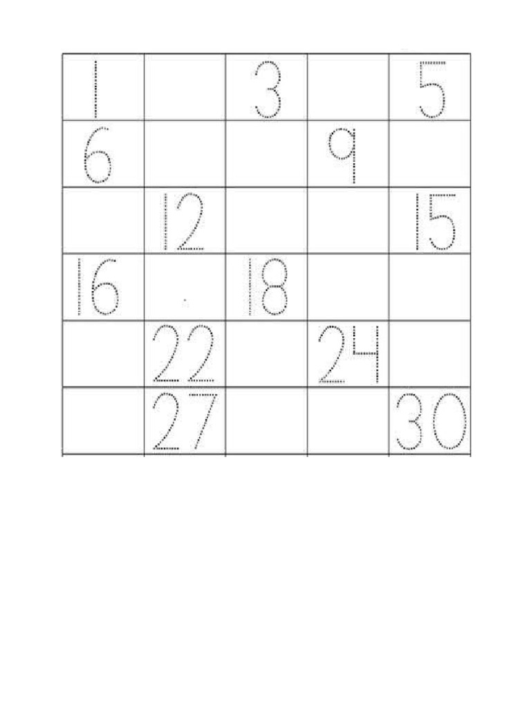 cuenta y escribe el numero que falta | PDF