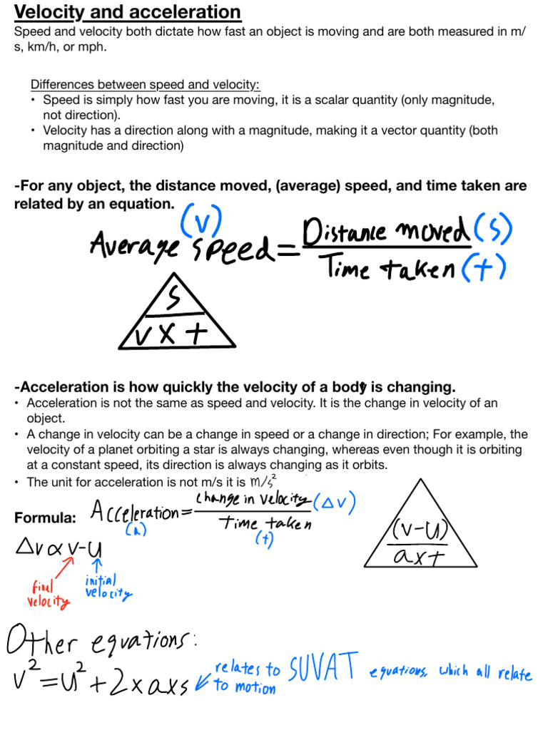 Forces and motion | PDF | Velocity | Force