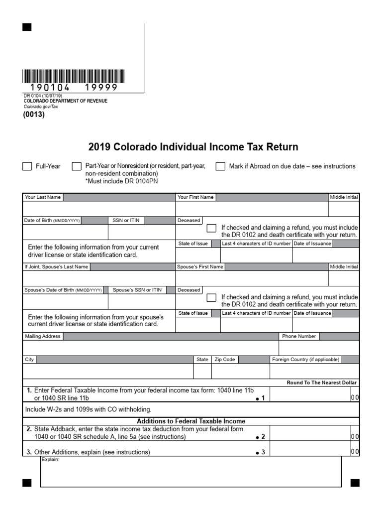 2019 | PDF | Tax Refund | Income Tax In The United States