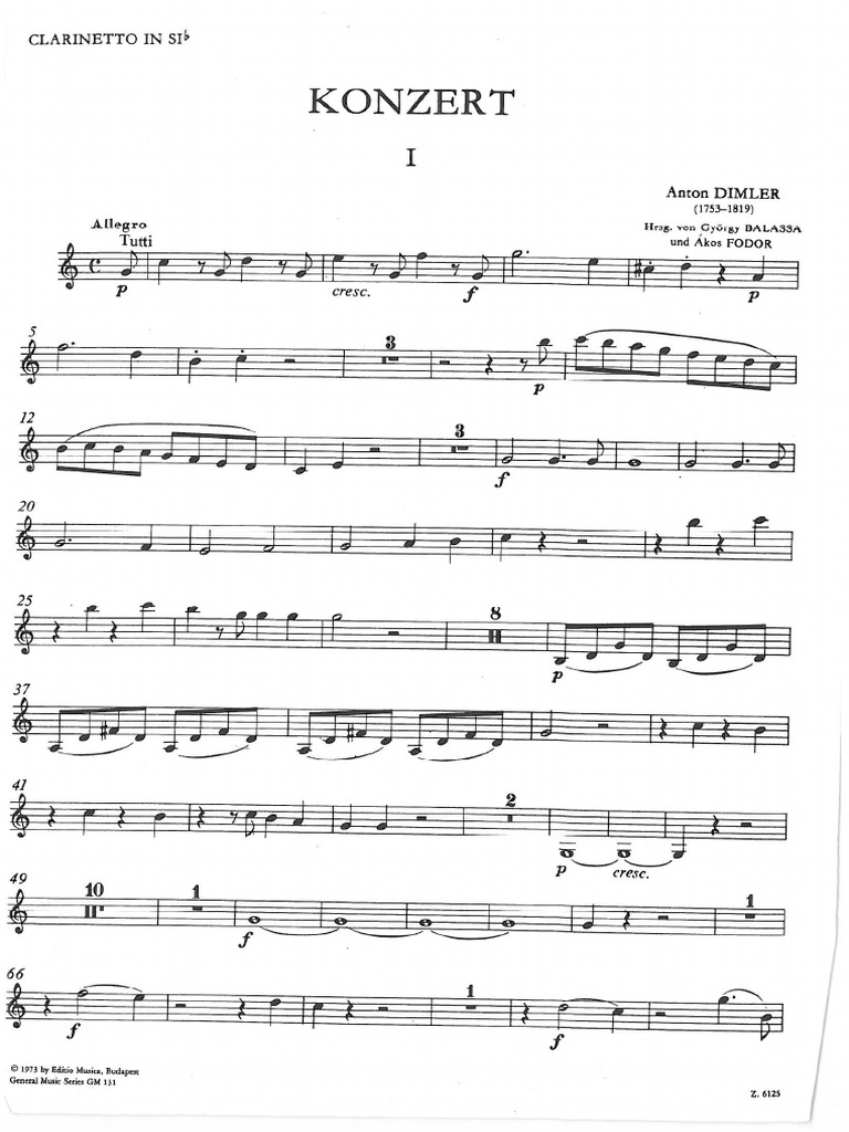 Dimler, A., Concerto | PDF