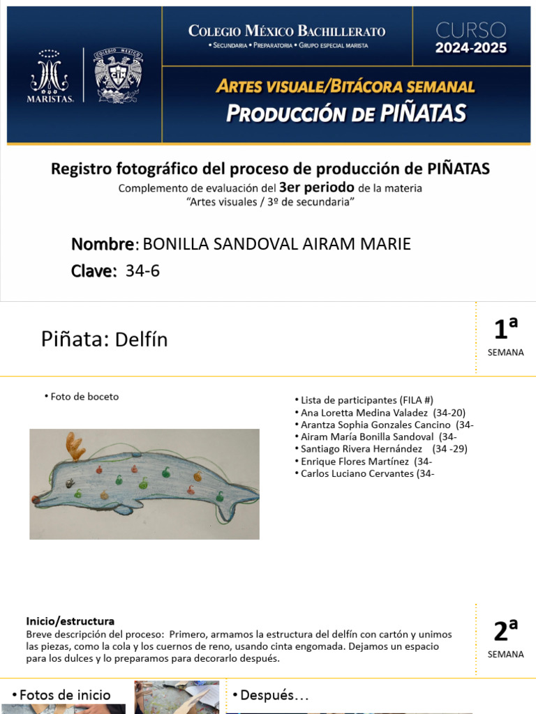 Bonilla Sandoval Airam - BITACORA - 3P | PDF