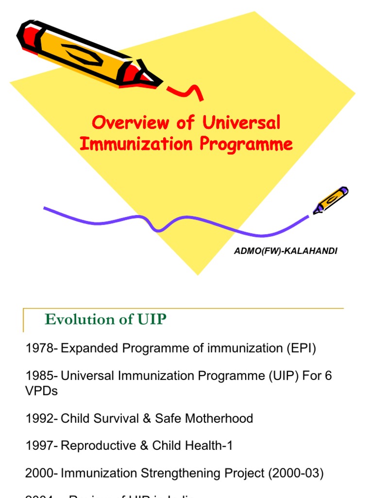 Overview of Universal Immunization Programme | PDF