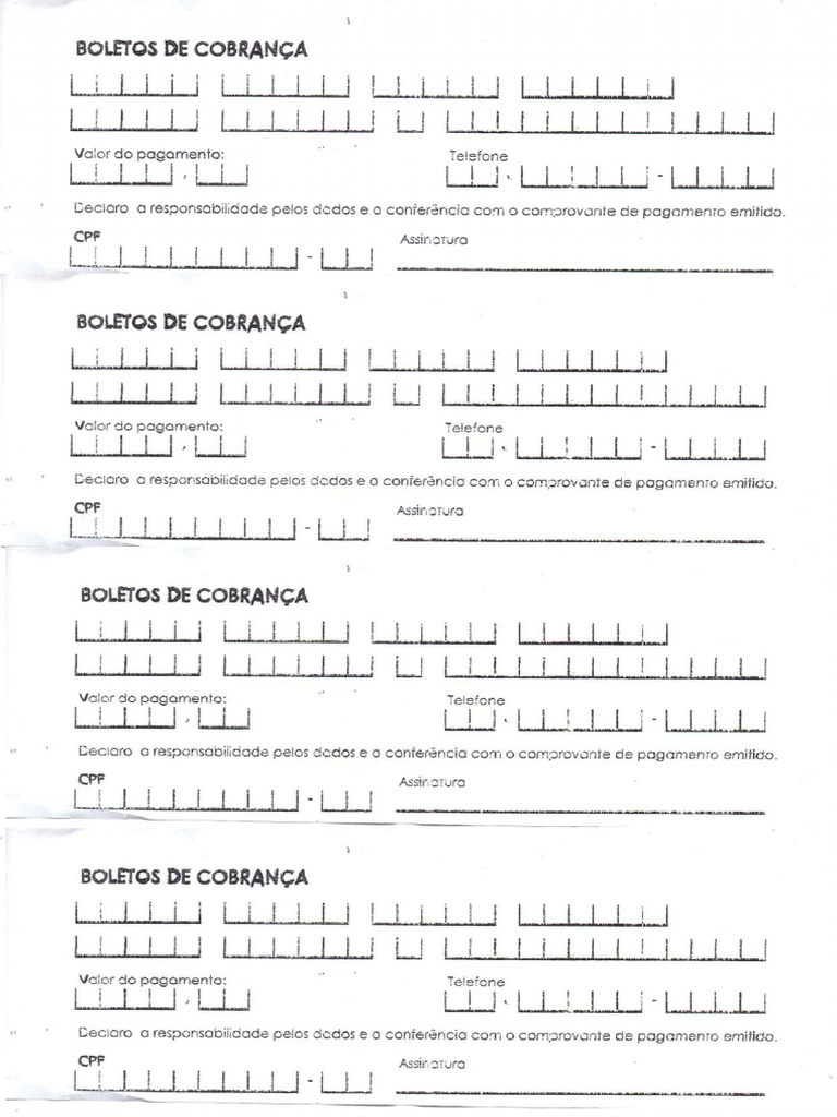 Boleto (Modelo) | PDF