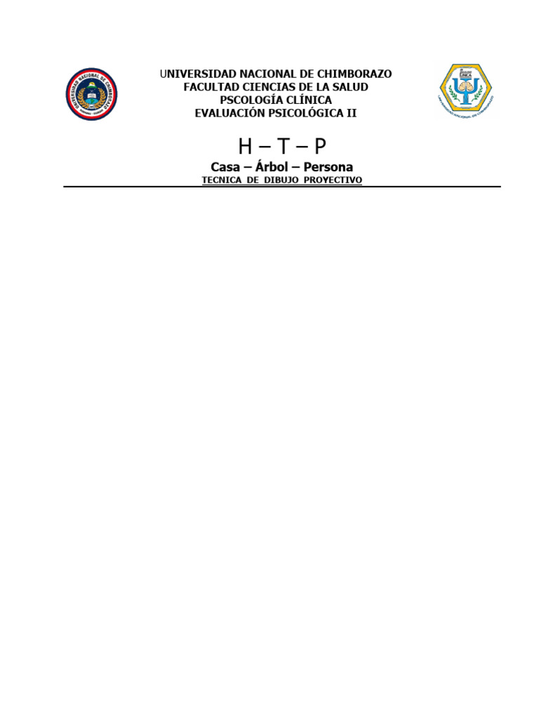 Aplicación HTP | PDF