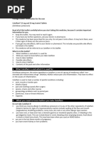 Patient Information Leaflet Tamoltra | PDF | Major Depressive Disorder ...