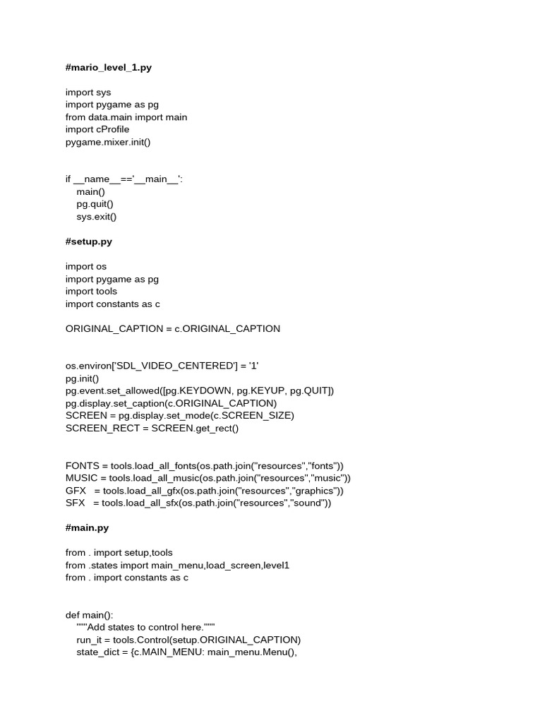 #mario_level_1 | PDF | Flag | Menu (Computing)