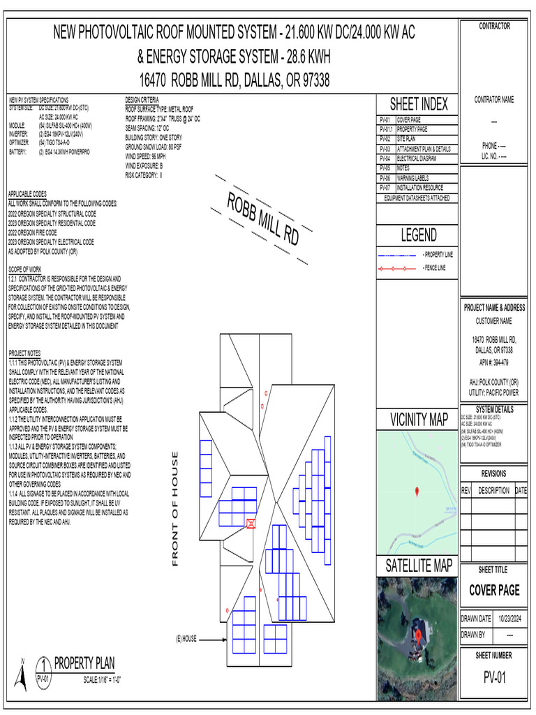 Sample Plan 1 | PDF | Photovoltaic System | Photovoltaics
