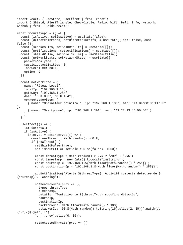 Enhanced Security App - TSX | PDF | Computer Science | Internet Standards