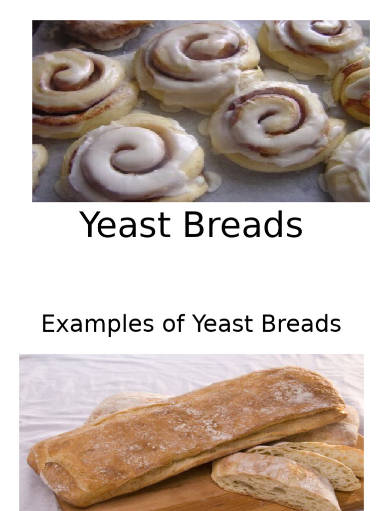 Yeast Bread | PDF | Breads | Dough