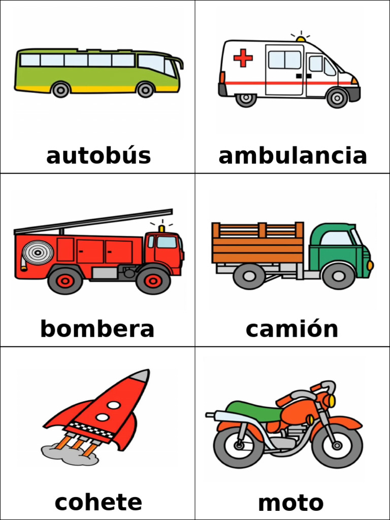 VOCABULARIO DE TARJETAS 3 | PDF