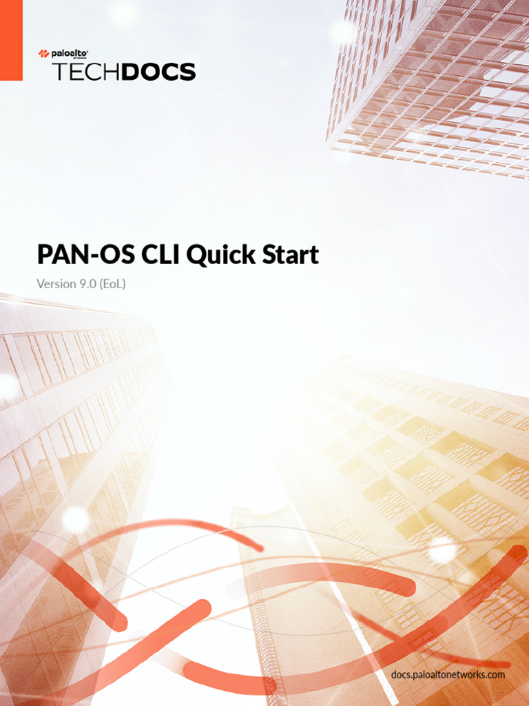 Pan Os Cli Quick Start | PDF | Command Line Interface | Secure Shell
