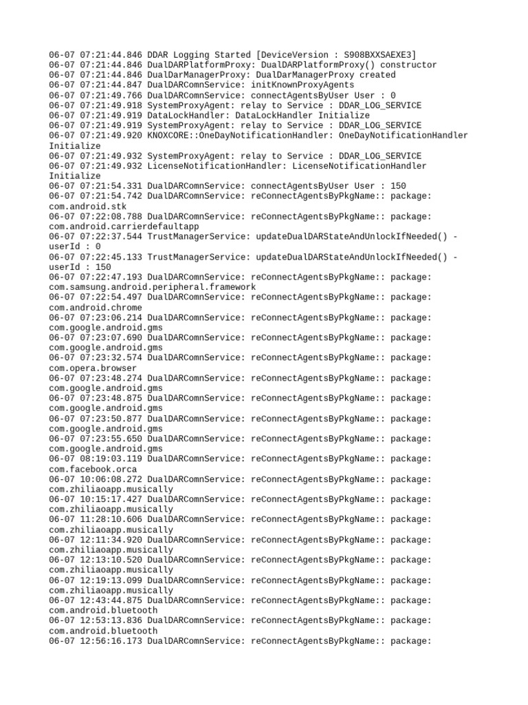 ddar_fw_log | PDF | Application Software | Mobile Software