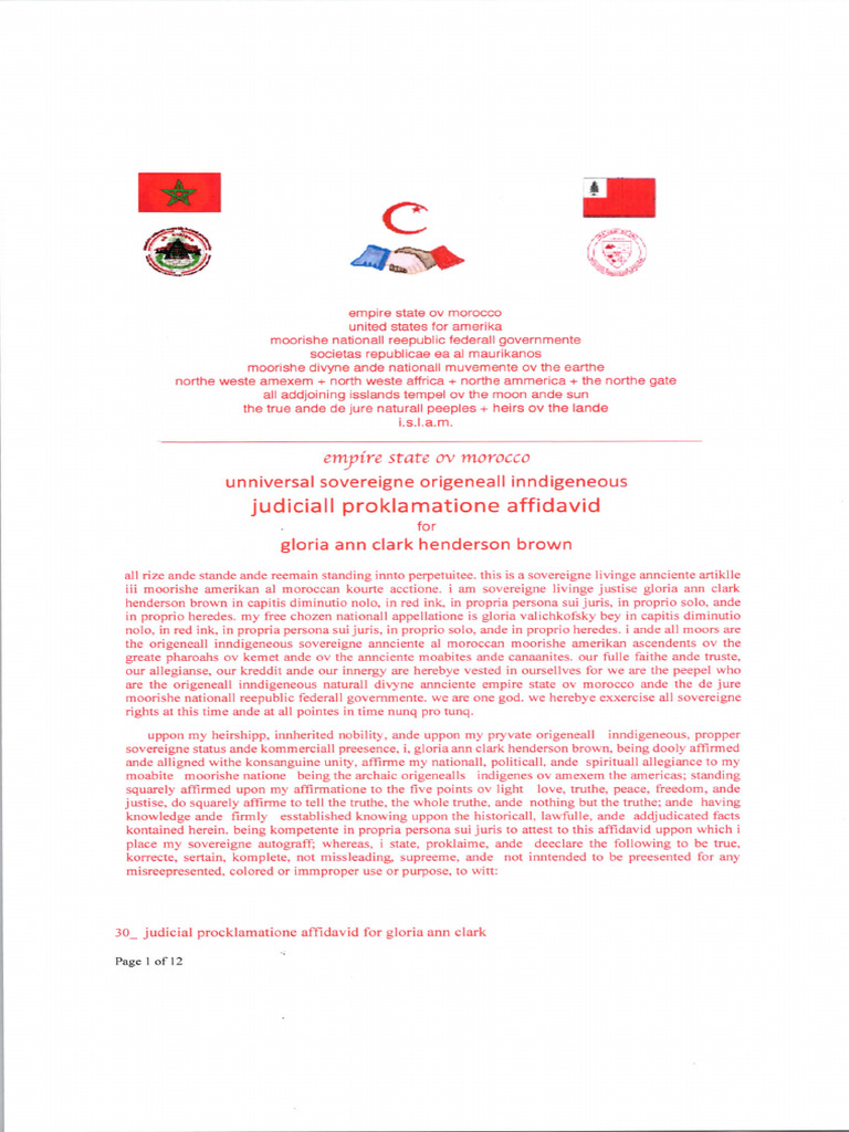 Judicials Proclamatione For Gloria Ann Clark 20250109 30 | PDF