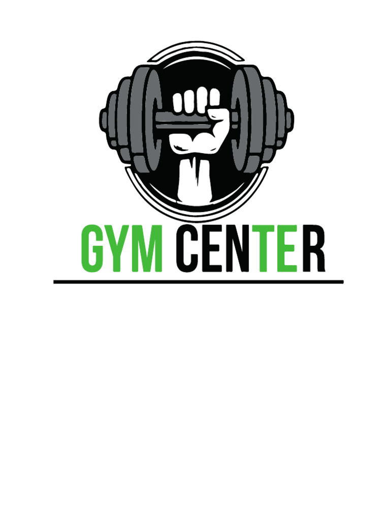 Gym Center Logo Vectorial | PDF
