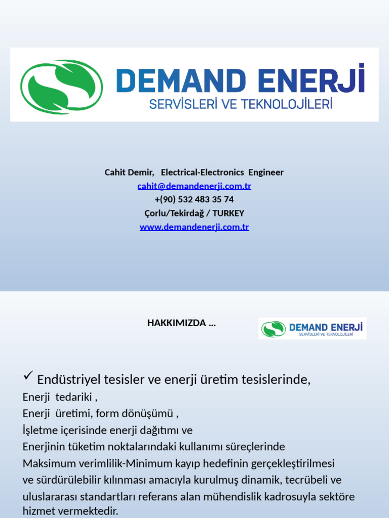 Demand Sunum | PDF