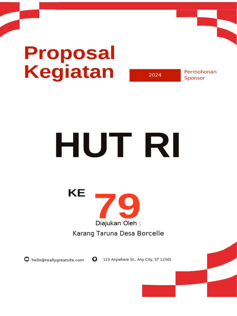 Merah Putih Proposal Kegiatan HUT RI | PDF