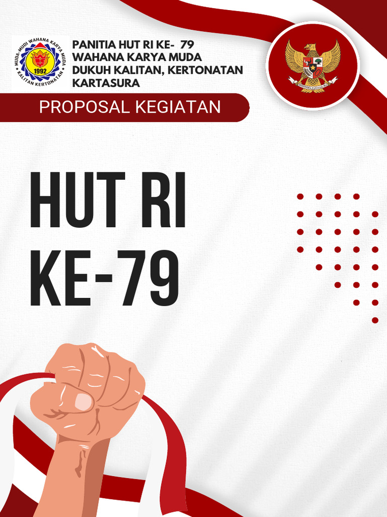 Proposal Kegiatan HUT RI Ke-79 Kalitan | PDF