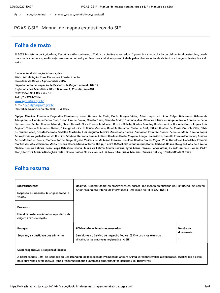 Manual Pga Sigsif | PDF