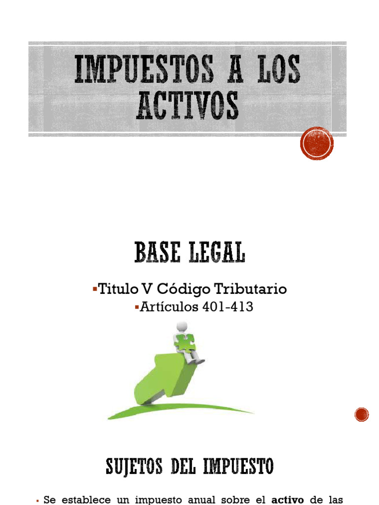 Activos e IPI | PDF | Impuestos | Impuesto sobre la renta