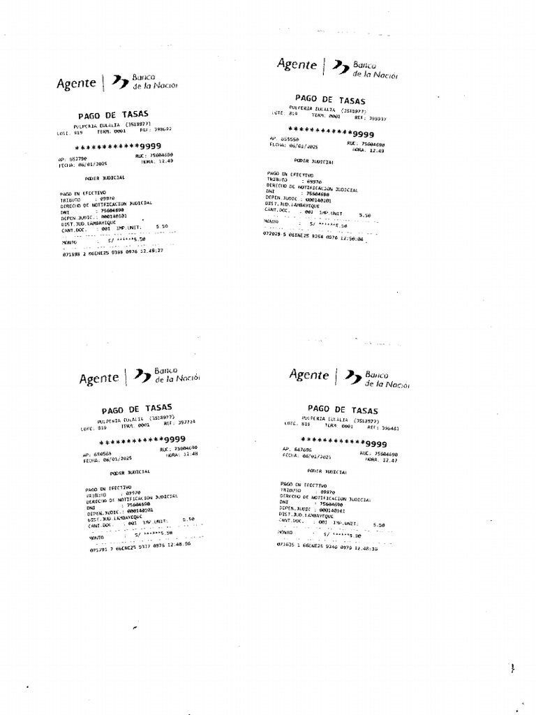 cedulas de notificacion | PDF