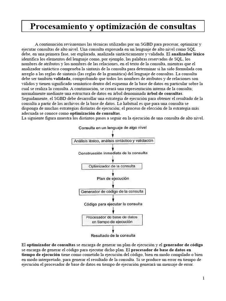 estructuras de indexacion para archivos | PDF | SQL | Bases de datos