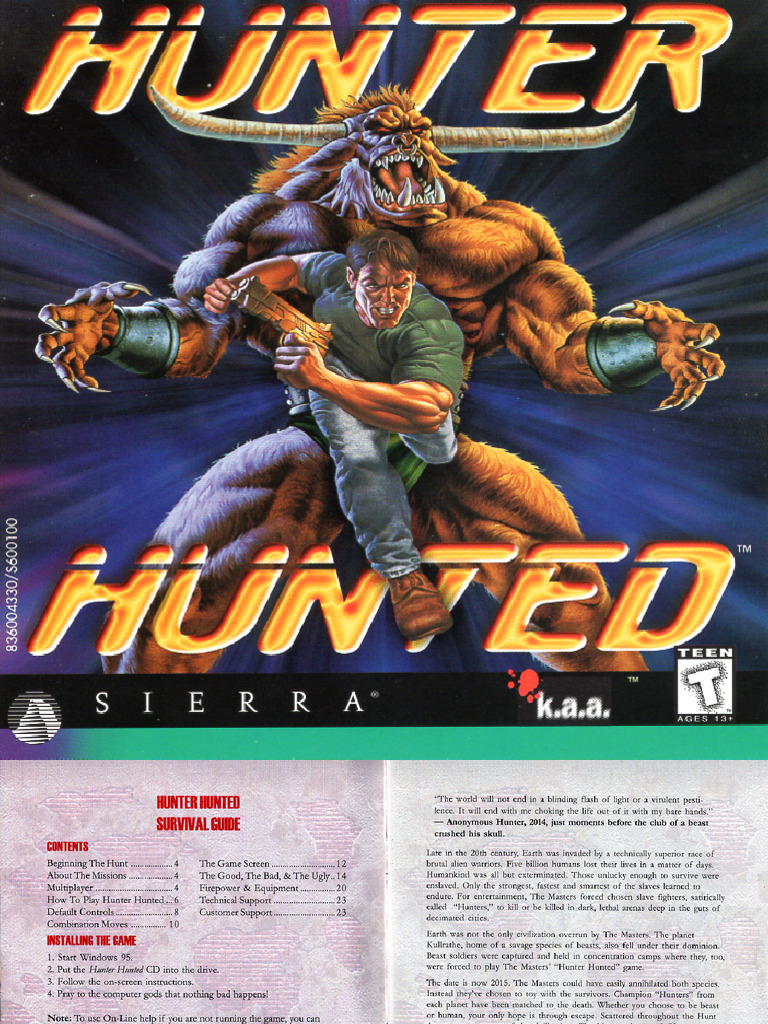 Hunter-Hunted Manual Win EN | PDF
