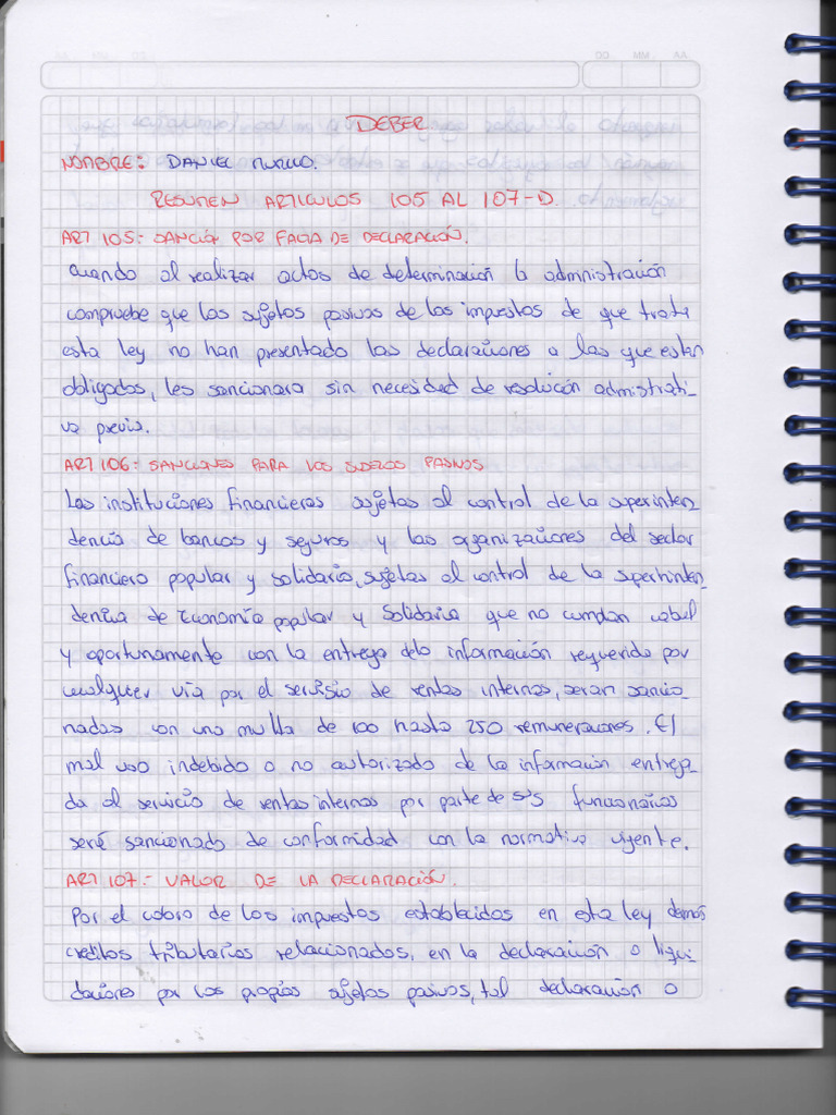 Daniel Murillo 2 | PDF