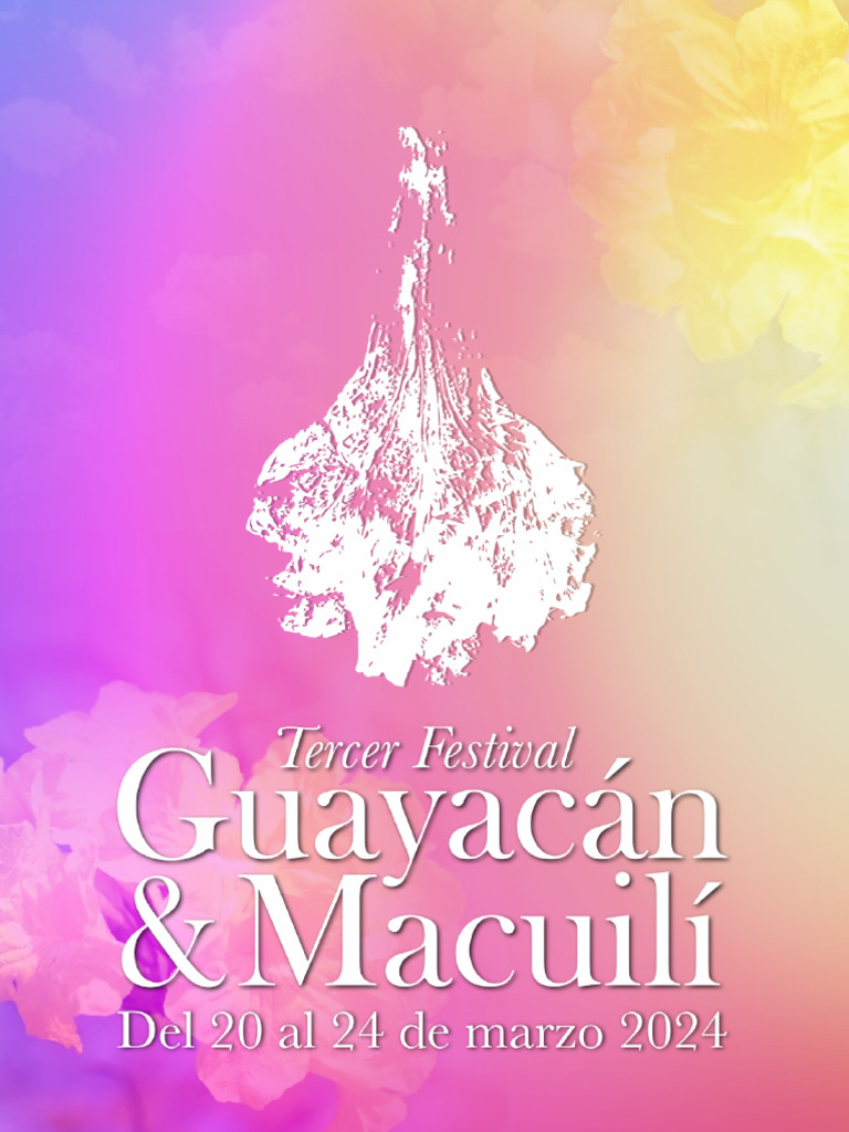 Programa Festival Guayacan y Macuili 2024 | PDF
