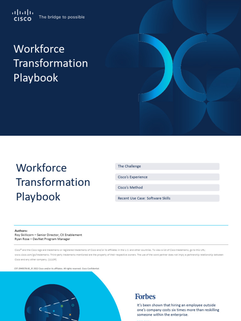 Workforce Transformation Cisco | PDF | Computing