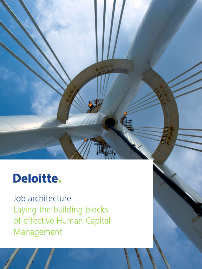 Job Architecture: Foundation for HR Success | PDF | Employment | Human ...