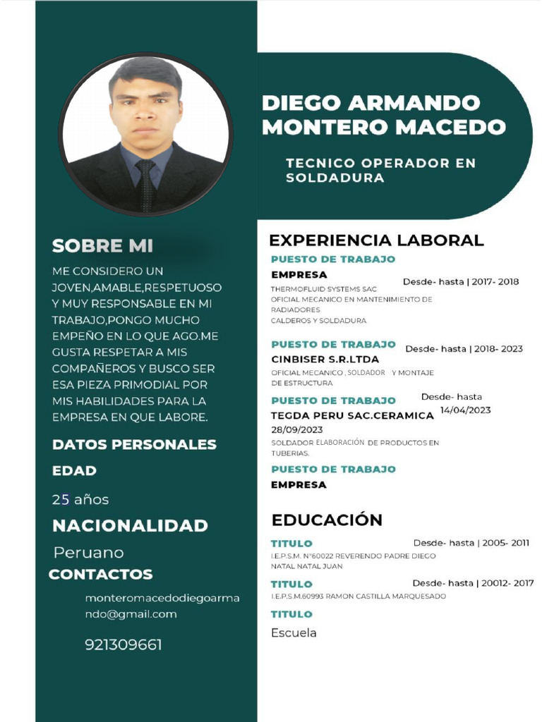 Diego montero_organized | PDF