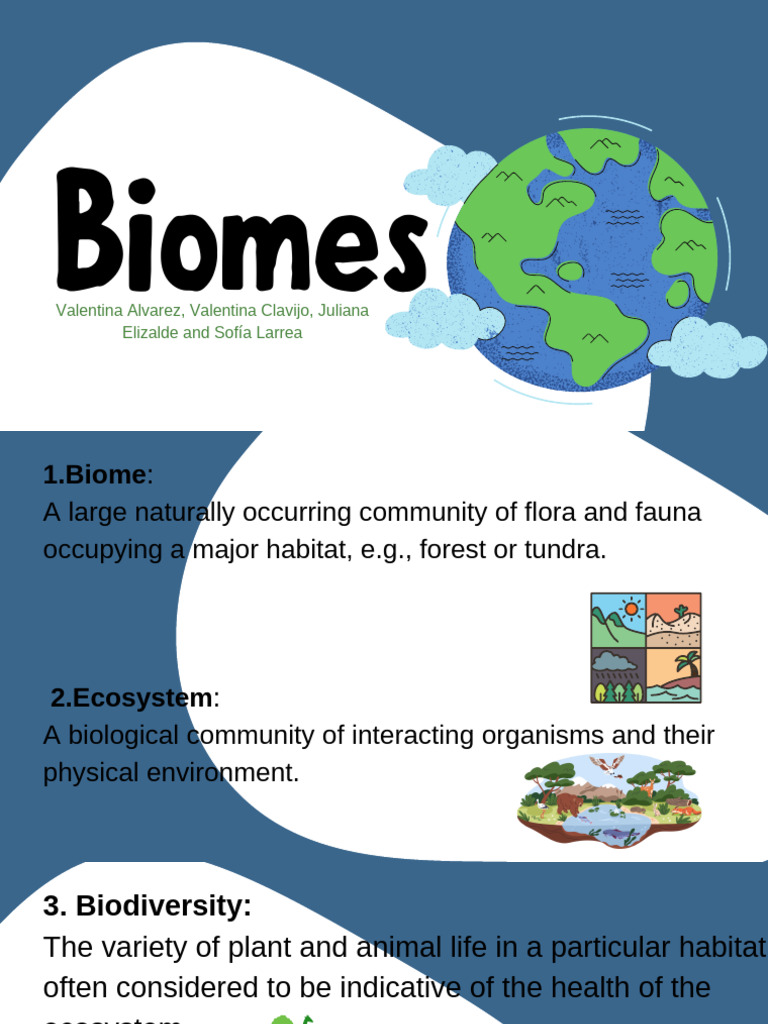 Modern Science Biomes Presentation | PDF | Ecosystem | Ecological Niche