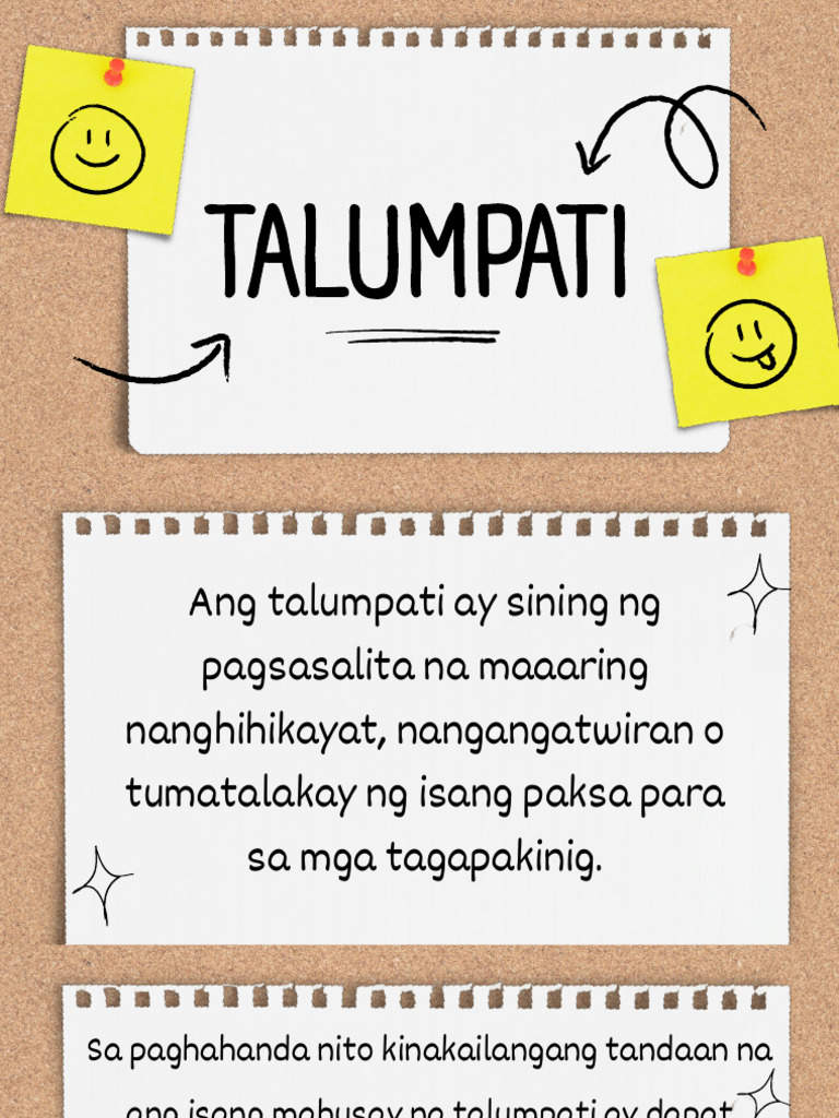 Pagsula.-Pagsulat NG Talumpati - Lecture-01 | PDF