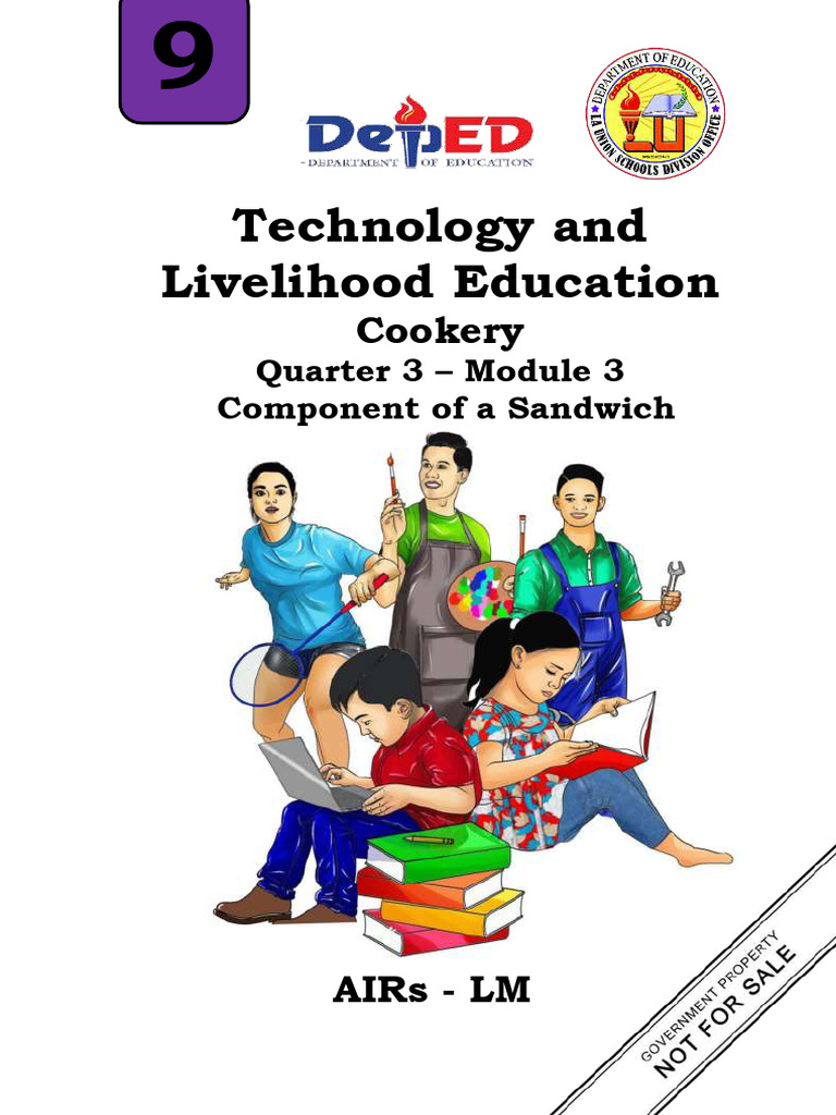 Final Cookery9 Q3 Module3 | PDF | Salad | Breads